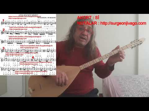 SOLFEJ ATEŞ BÖCEĞİM MİSİN KISA SAP BAĞLAMA EKLEYEN SURGEON