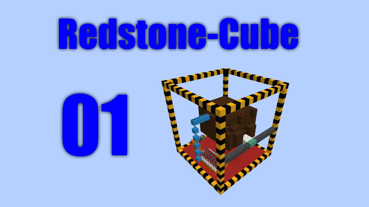 Redstone Cube 01 --- Ein Restone Kurzprojekt - YouTube