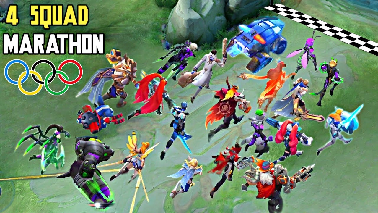MOBILE LEGENDS SABER VS VENOM VS LIGHTBORN VS BLAZING BOUNTY MARATHON ...