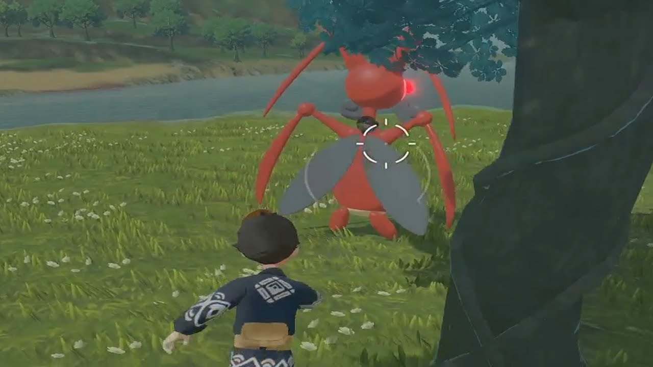Pokémon Legends: Arceus - Sneaking up on and Capturing Three Alphas ...