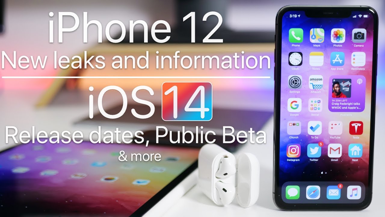 iPhone 12, iOS 14 Release dates, iOS 13.6, new iPads and more - YouTube