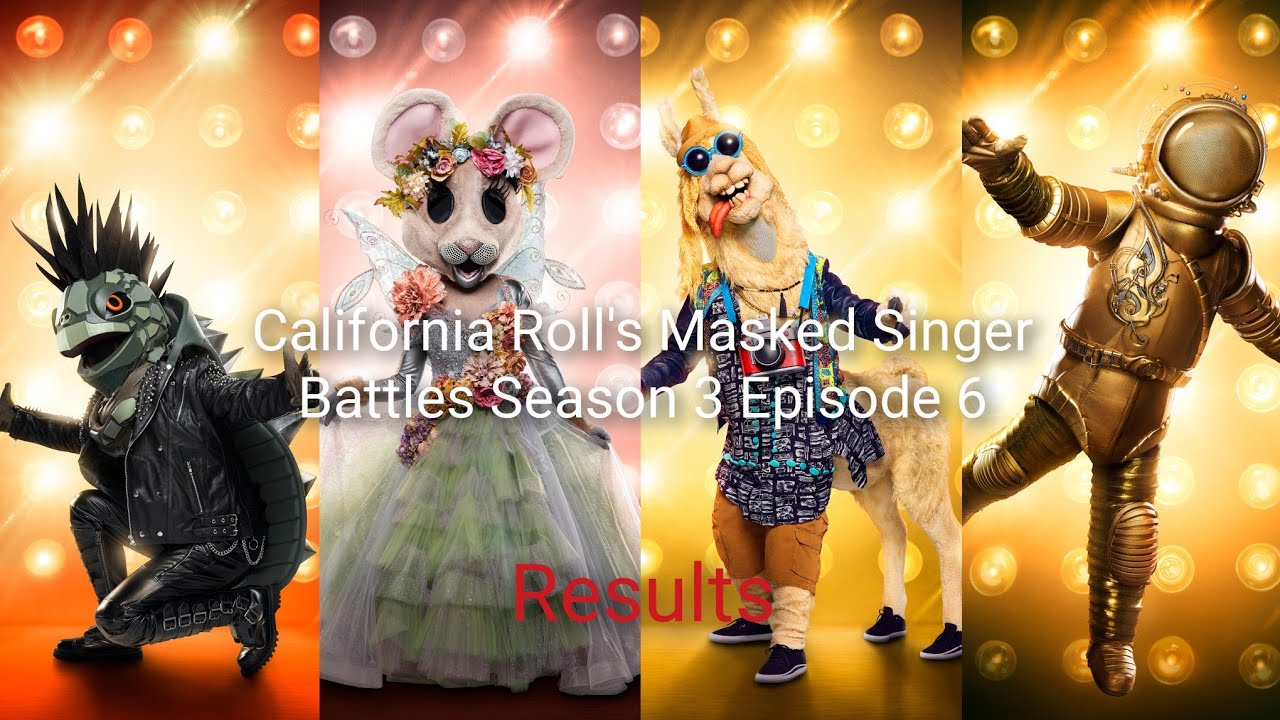 California Roll's Masked Singer Battles Season 3 Episode 6 (Group B ...