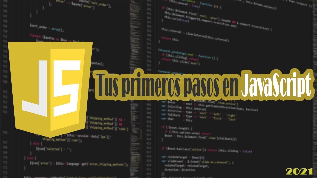 Introducción a JavaScript | breve introducción | código nativo - YouTube