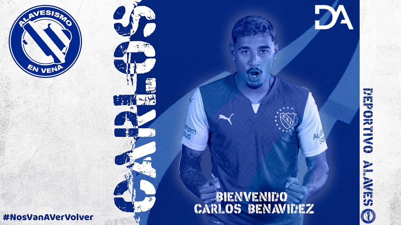 Así Juega Carlos Benavídez - Nuevo Fichaje Deportivo Alavés - YouTube