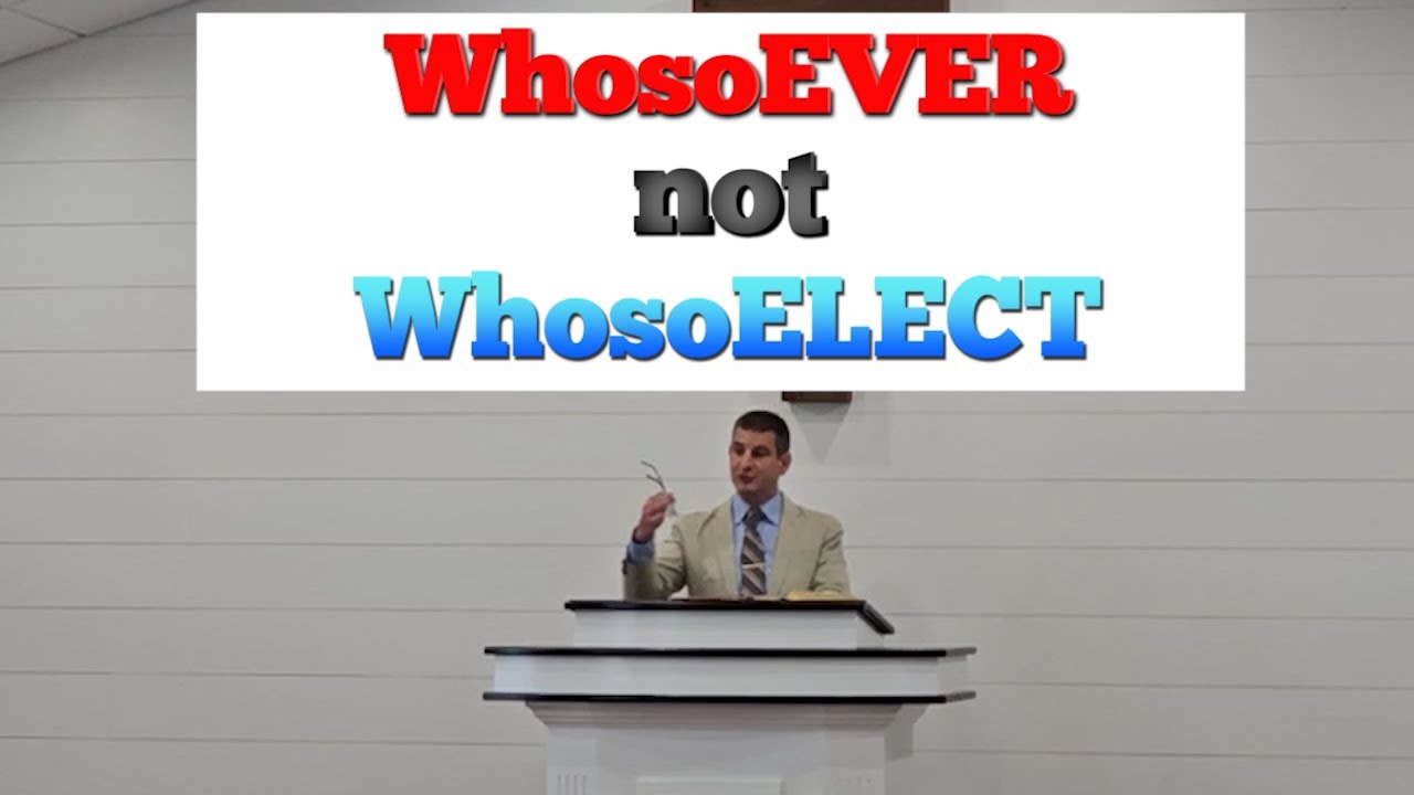 Calvinism's EFFECTUAL calling vs the Bible's HOLY calling! 2 Timothy 1: ...