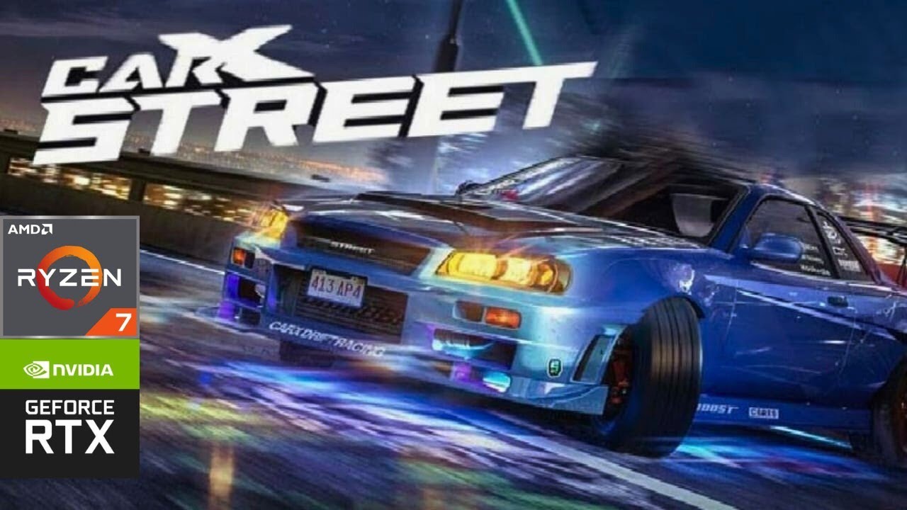 Car X Street RTX 3060 Laptop / Ryzen 7 5800H - YouTube