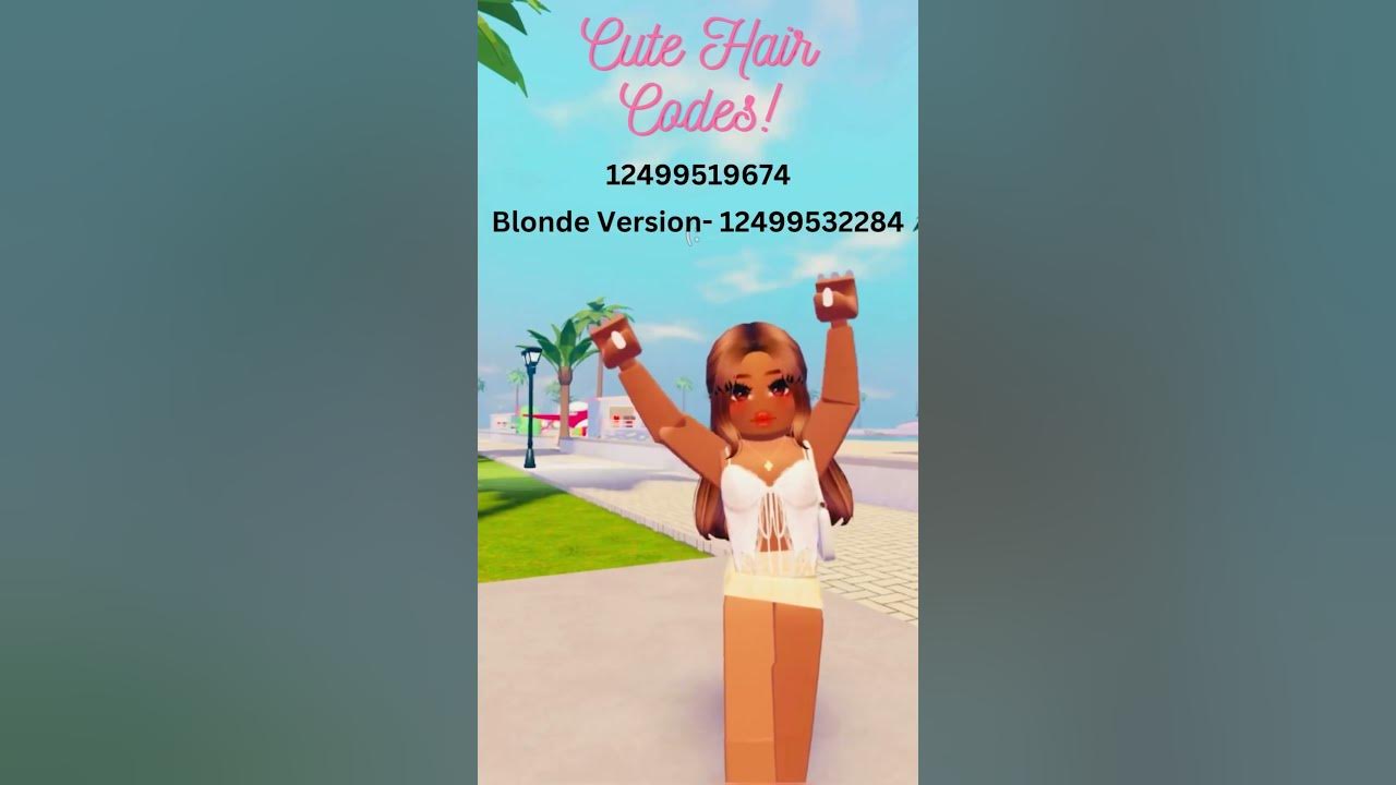 Roblox Girl Hair codes - YouTube