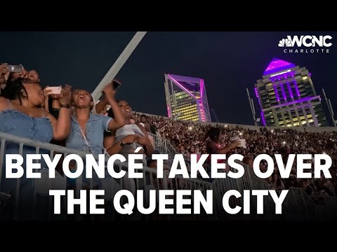 Queen Bey takes over the Queen City - YouTube