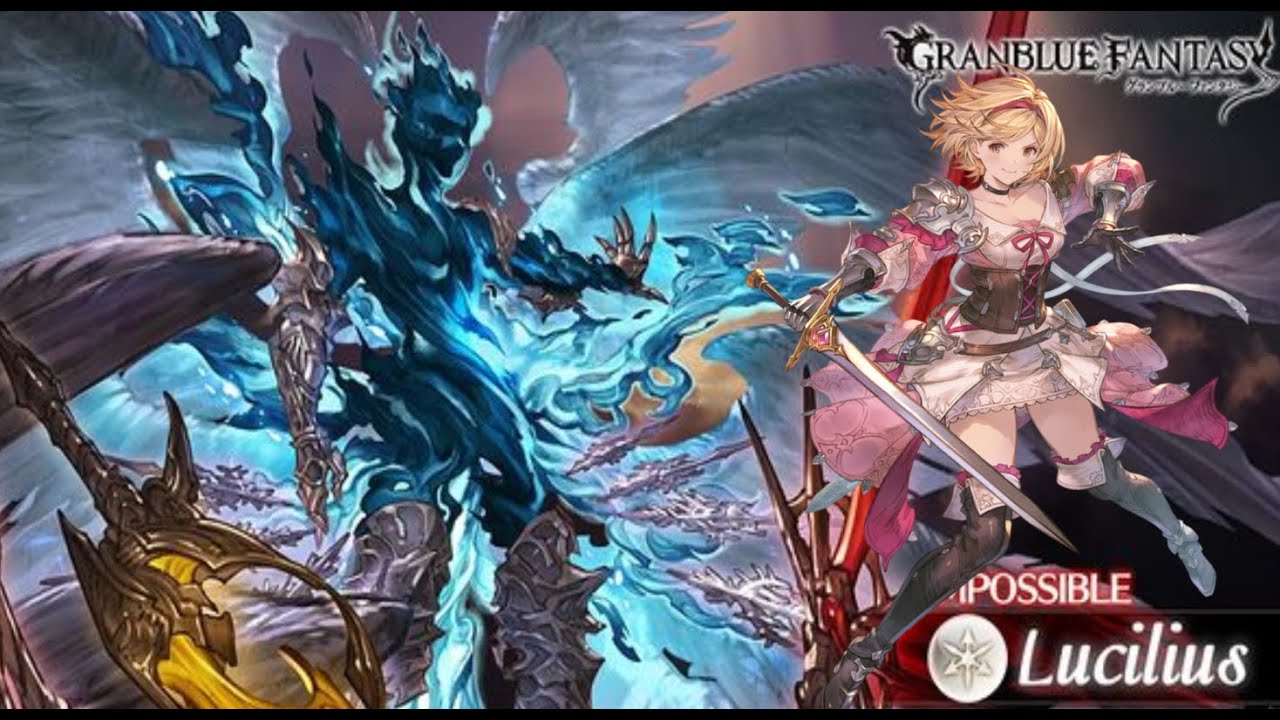 [GBF] Lucilius/Faa HL Solo Full Auto 5:36 - Earth Primal with Fighter ...