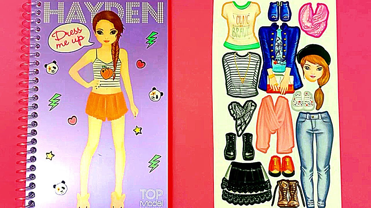 TOP MODEL HAYDEN | dán hình thiết kế thời trang | hinh dan | hình dán ...