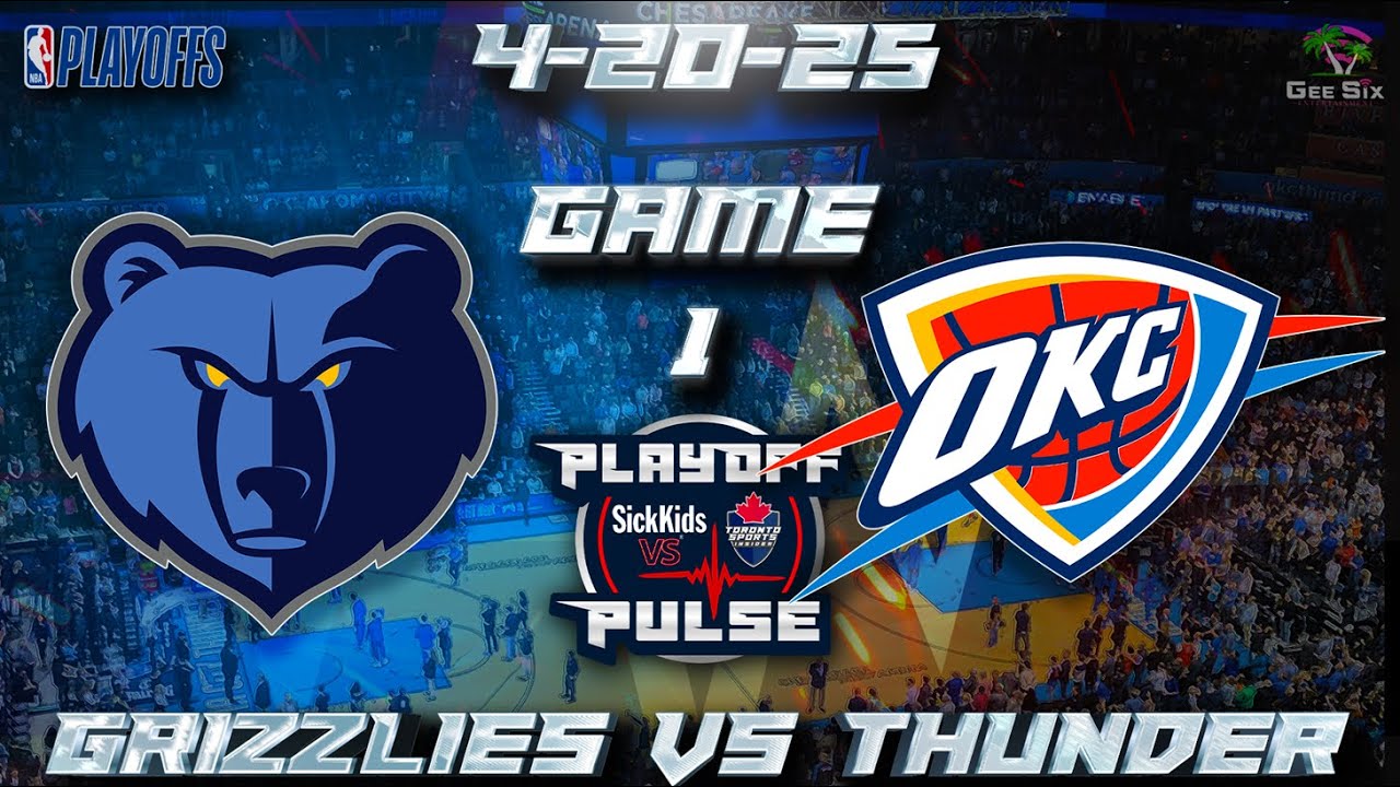 Memphis Grizzlies vs Oklahoma City Thunder LIVE Stream Game 1 Audio ...
