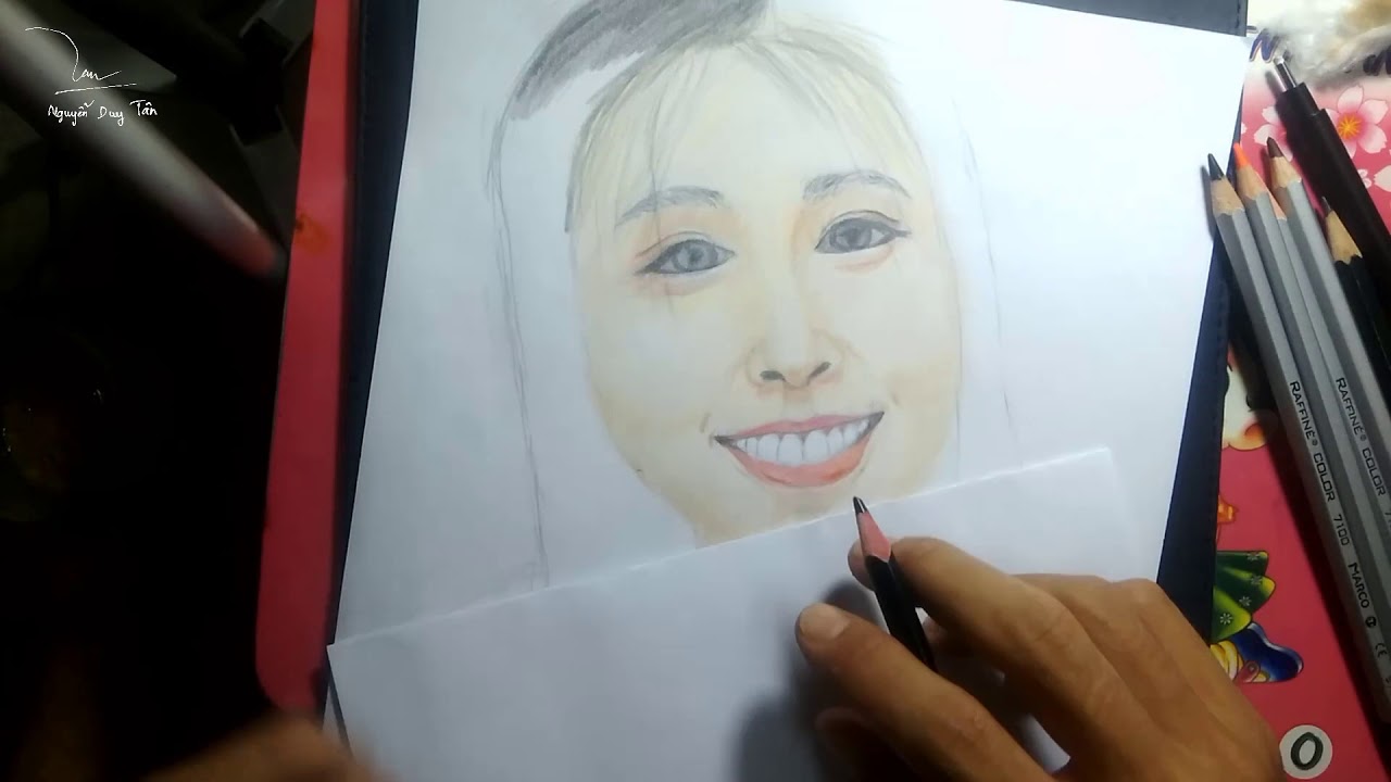 Draw A Picture | Things To Draw | First Time Drawing Crayons - YouTube