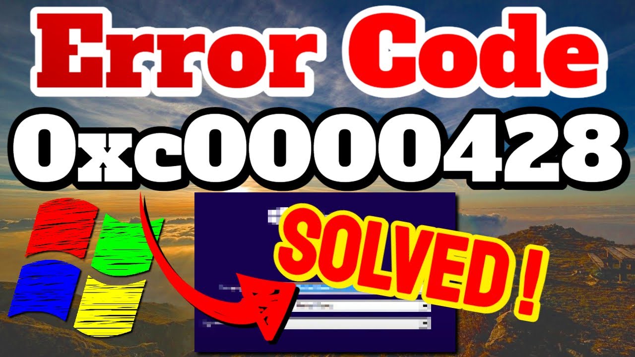 Fix Error Code 0xc0000428 | 🛑 4 Simple Methods Shown! - YouTube