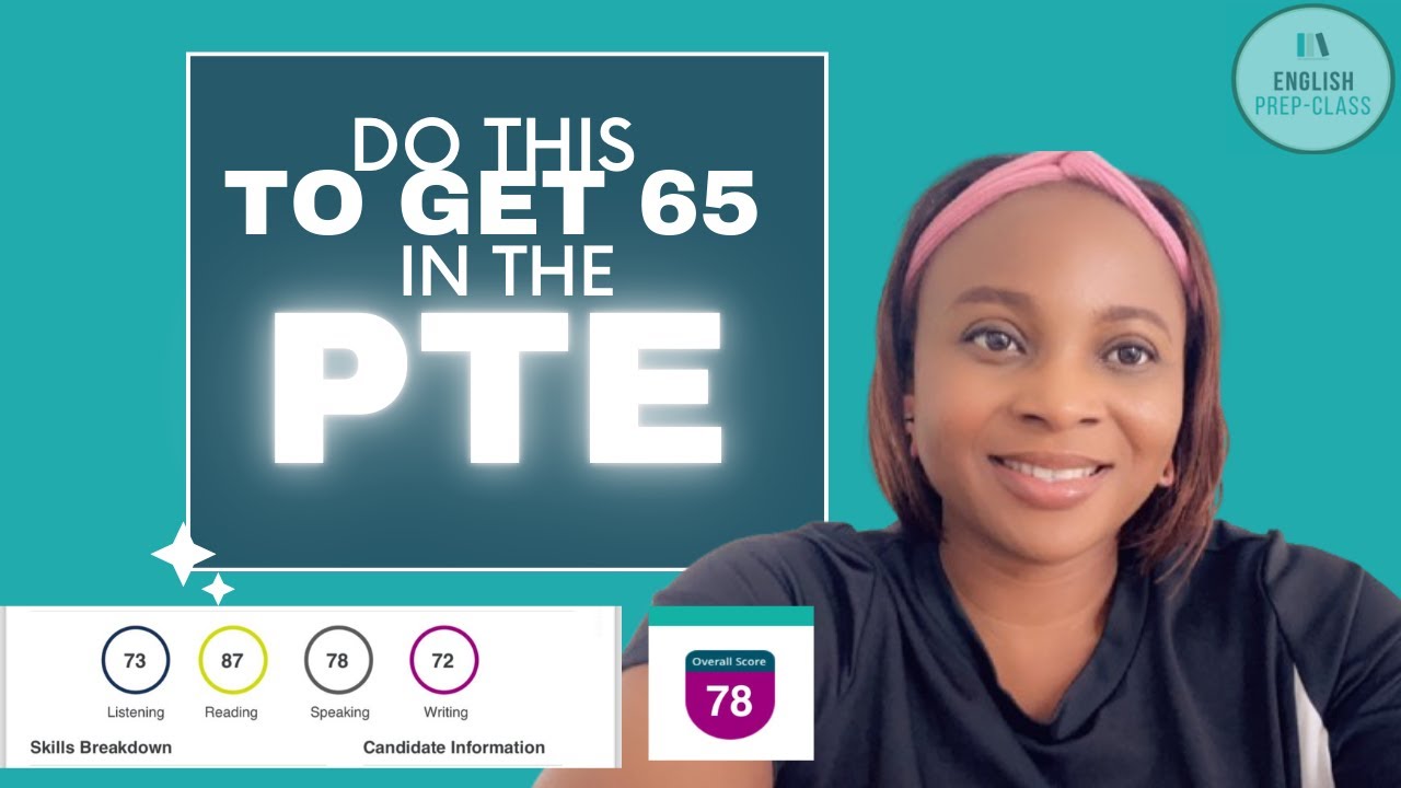 How to score +65 in the PTE Exam || Things you should know - YouTube