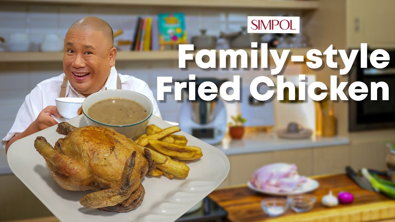 Whole Fried Chicken Recipe | Chef Tatung - YouTube