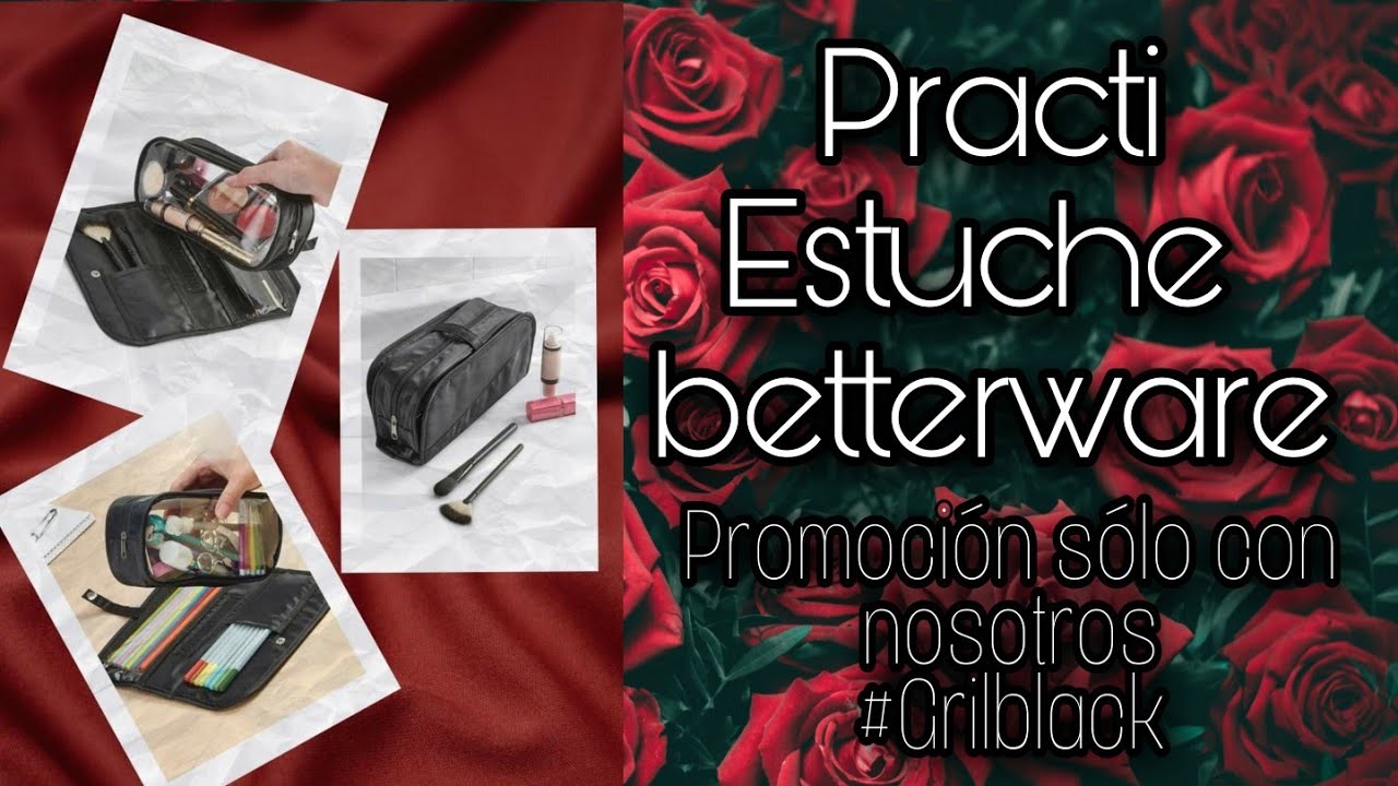 Practi Estuche/Betterware /promoción #GrilBlack - YouTube