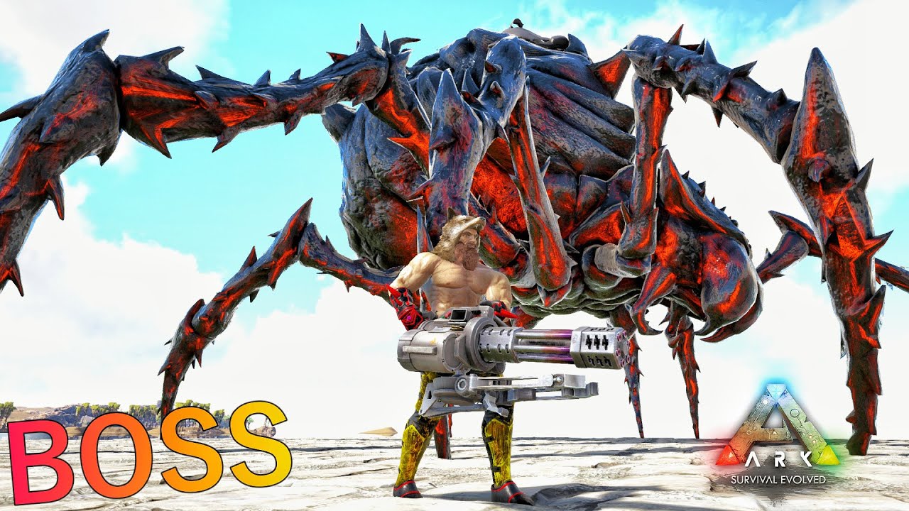Spider Queen Chaos Broodmother Taming 🔥🔥🔥 : ARK Survival Evolved Primal ...