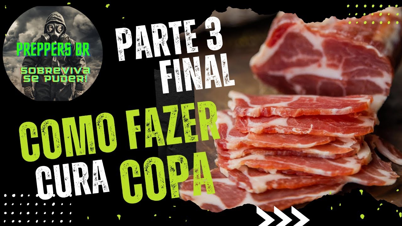 Como fazer copa curada em casa de maneira simples! (Parte III Final ...