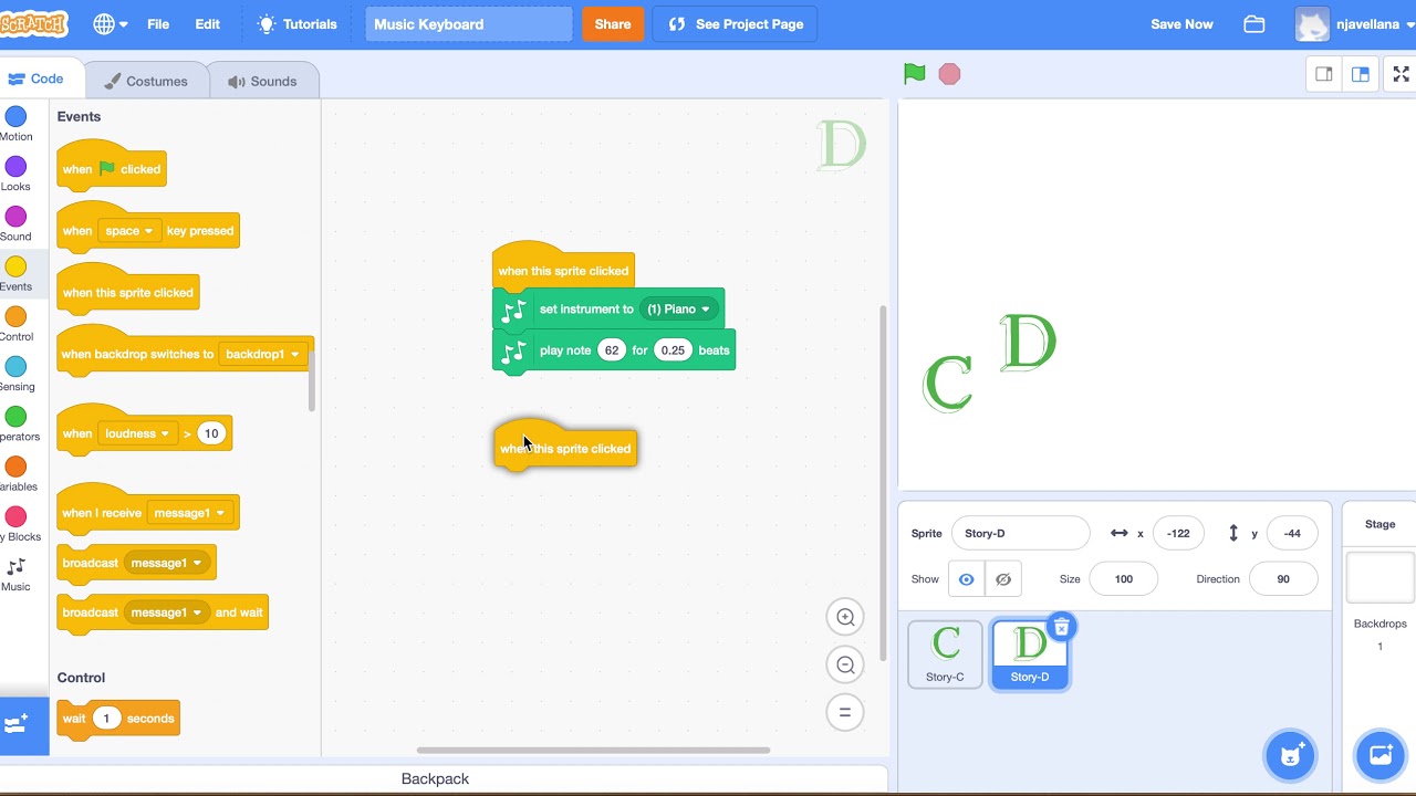 Musical Keyboard with Scratch - YouTube