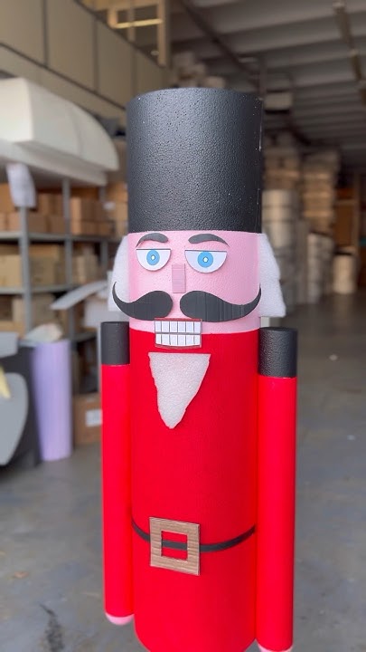 How to make your own nutcracker | diy nutcracker | diy giant nutcracker ...