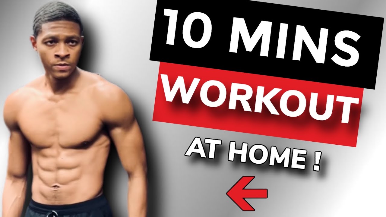 10 MIN BODYWEIGHT WORKOUT (No Equipment Home Workout) - YouTube