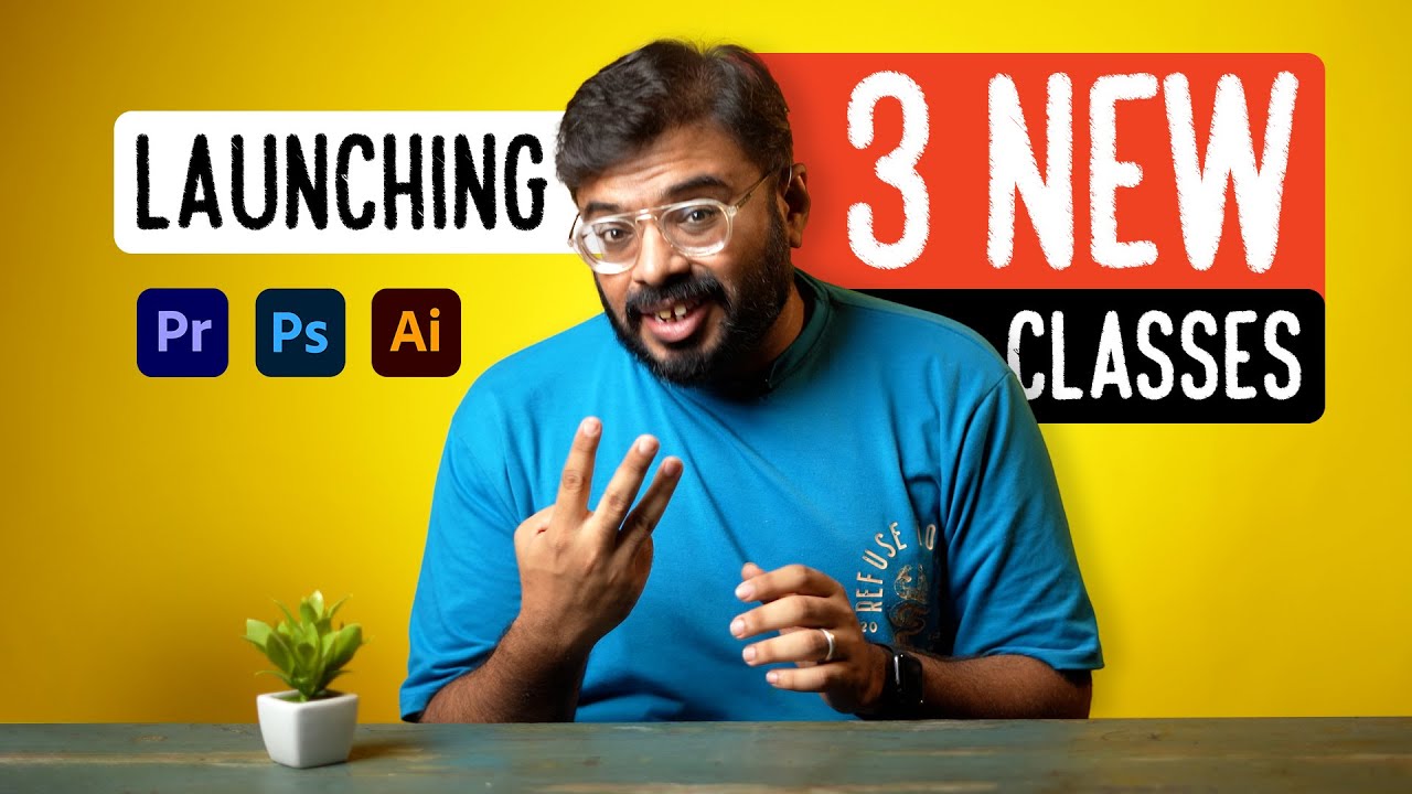 Launching 3 New Classes | Graphic Design | Photography | Film Making ...