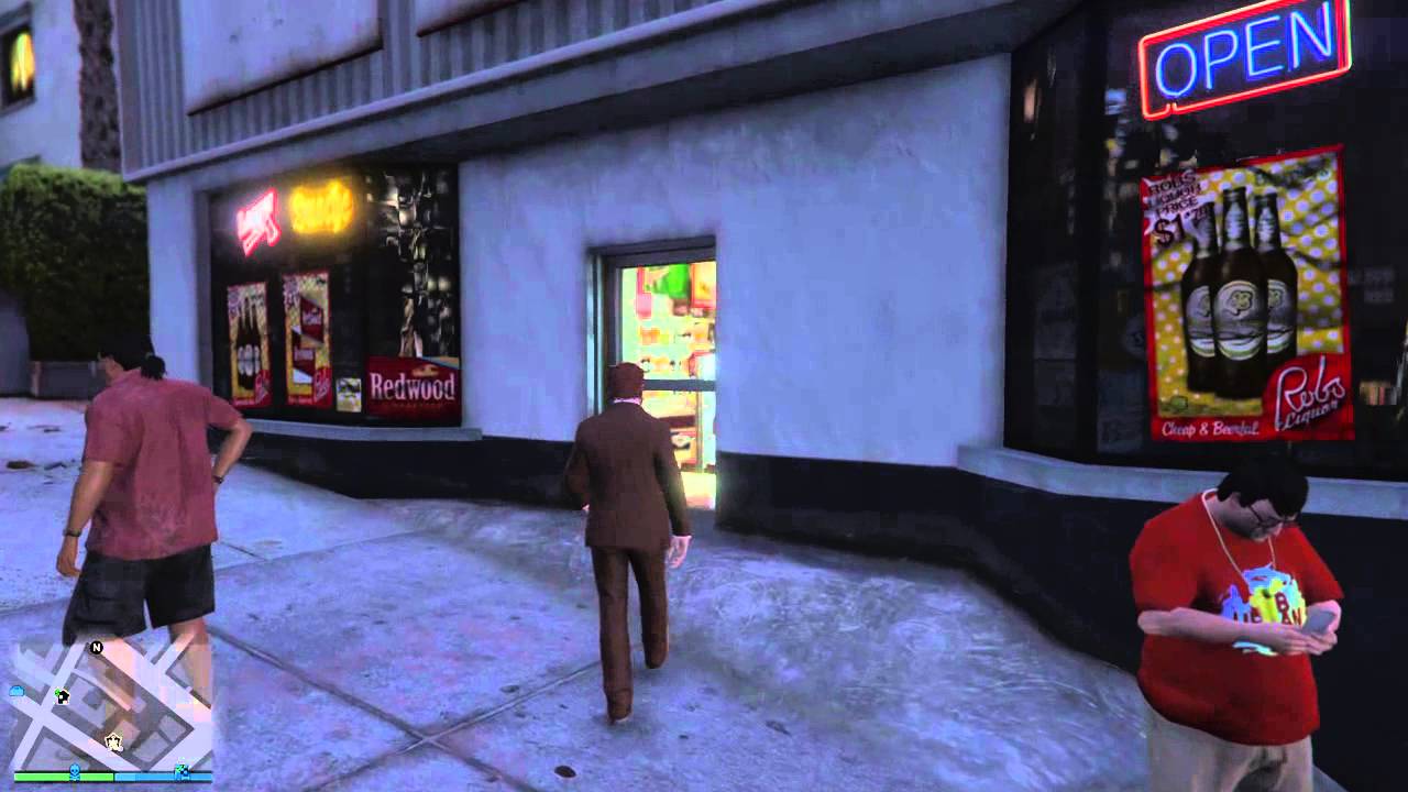 How to buy food in gta 5 - YouTube