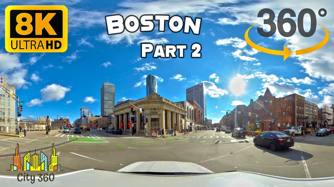 Boston - Part 2 - VR 360 8K Video - YouTube