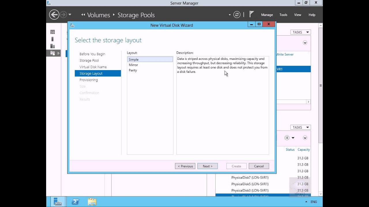 Demo 18 Creating Storage Pools - YouTube
