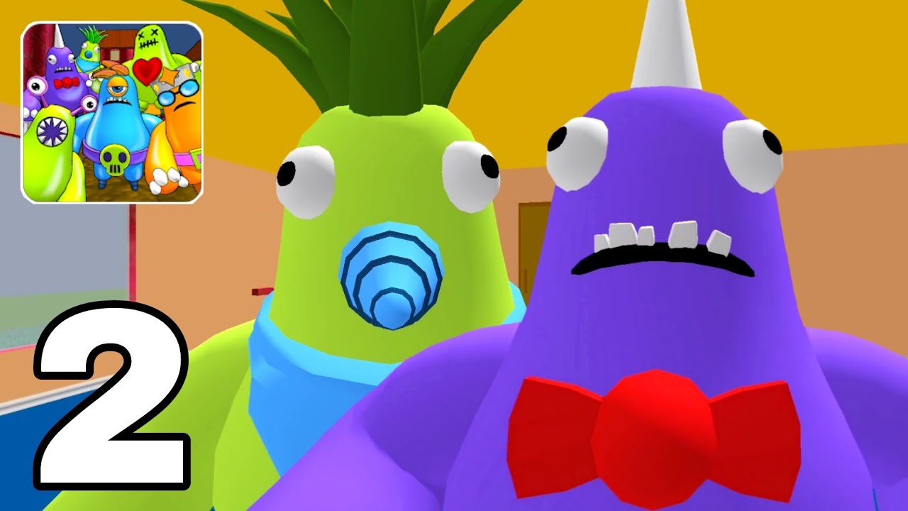 Monster Neighbor Family House Gameplay Part 2 Level 6 To 10 - YouTube