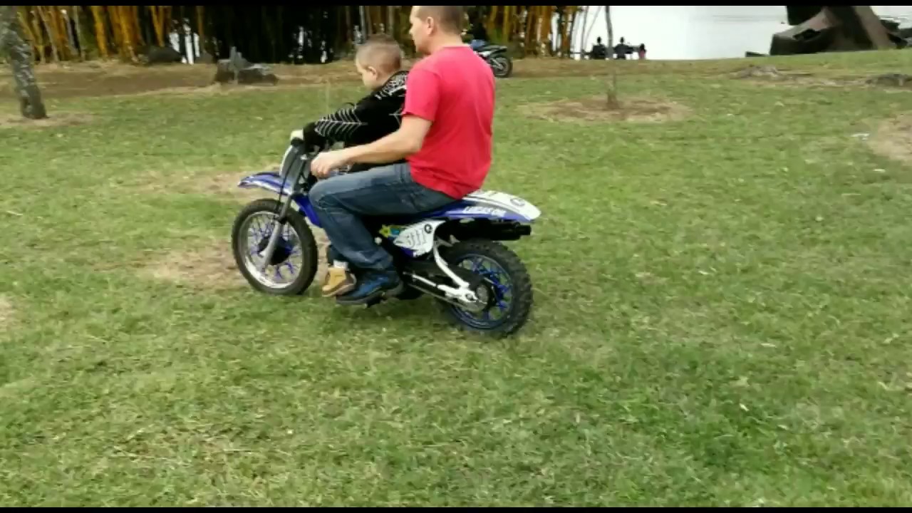 Paseo niños Yamaha PW 80 Génesis PY90 - YouTube