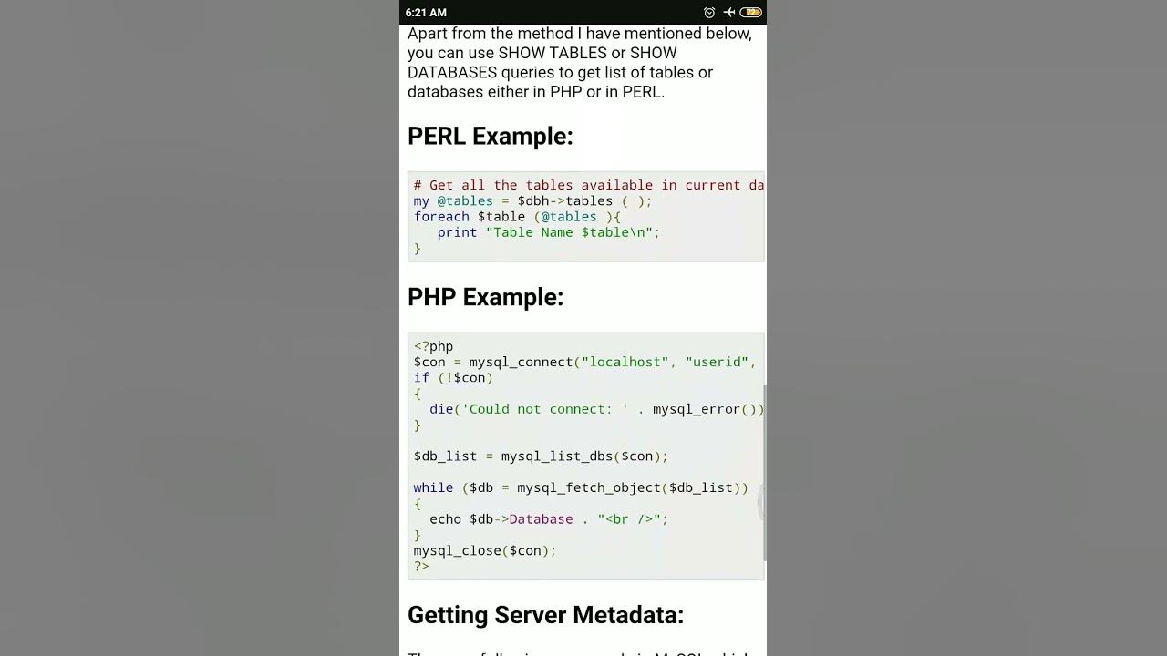 Database Info Mysql Database Databasemanagement Youtube