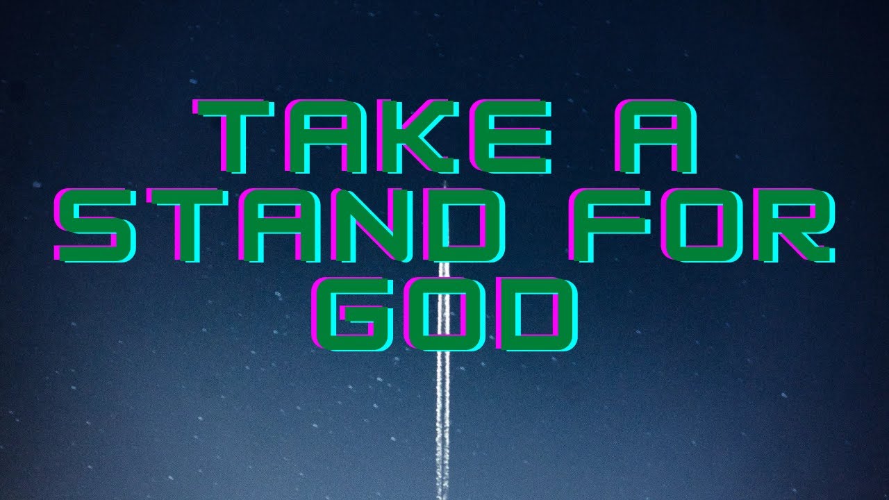 Take A stand for God - A message By Pastor Colleen - YouTube