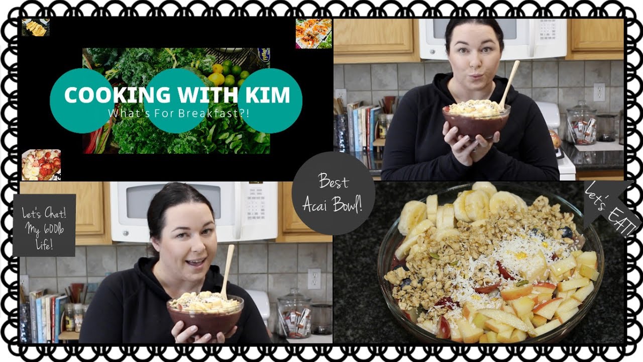 What's For Breakfast?! | Cooking With Kim & Mukbang!| Acai Smoothie ...