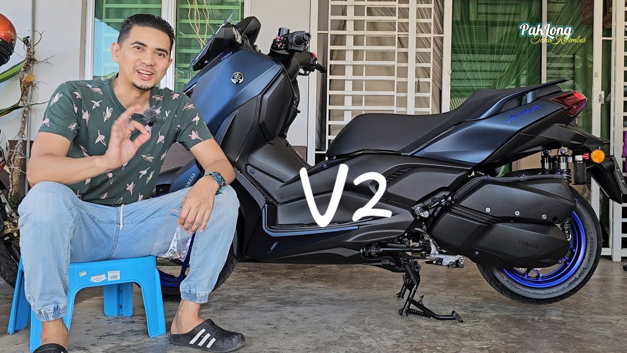 XMAX V2 Tukar Warna - YouTube