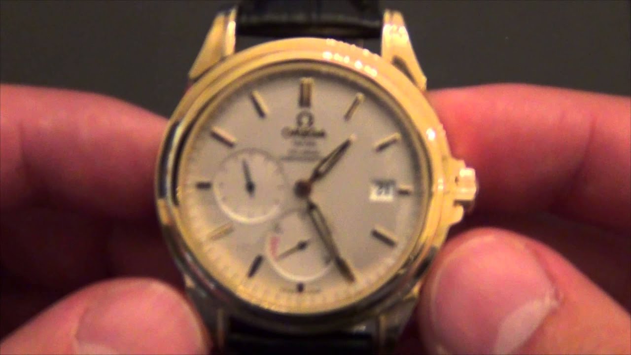 Omega De Ville Co-Axial Power Reserve 4632.31.31 - YouTube