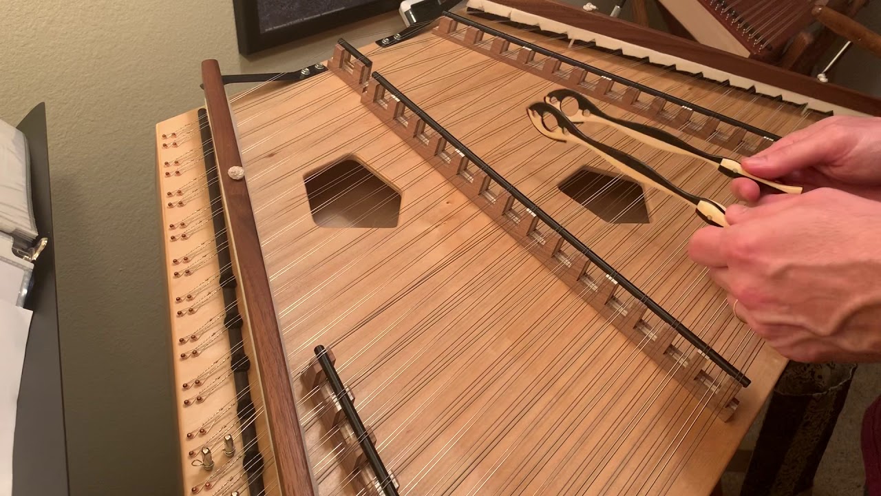 Jingle Bells - Hammered Dulcimer - YouTube