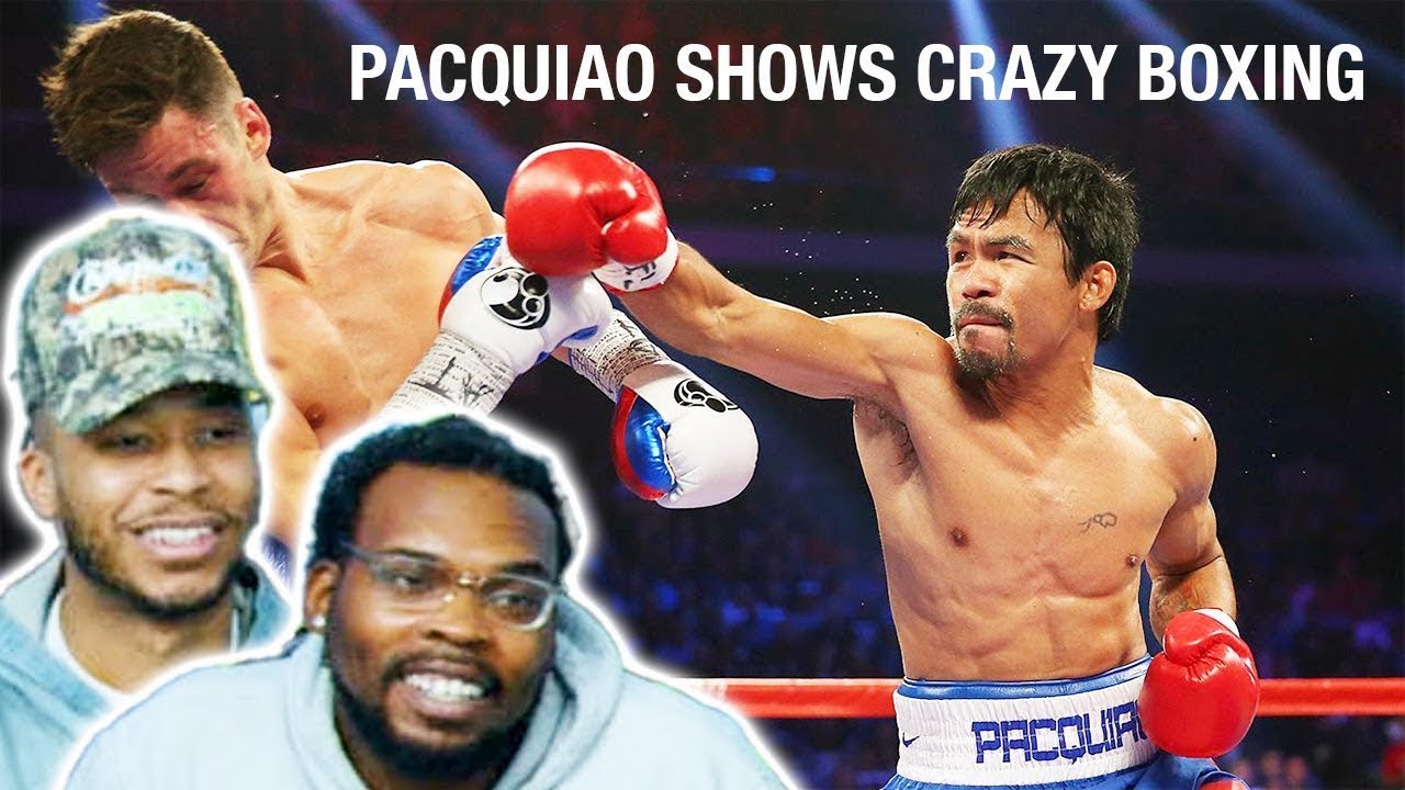 Americans React to 25 Times Manny Pacquiao Showed Crazy Boxing - YouTube