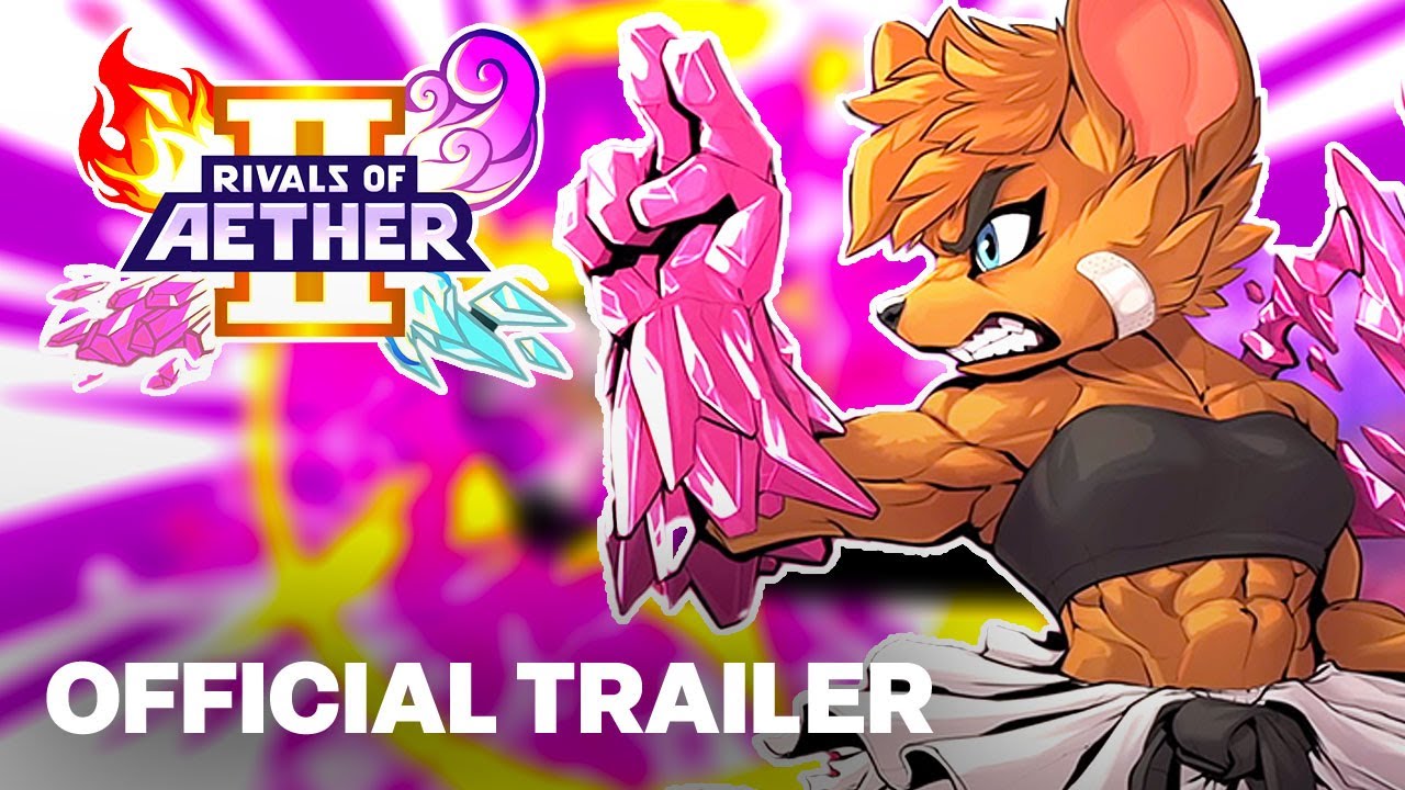 Rivals of Aether 2 - Official Olympia Gameplay Reveal Trailer | The Amethyst Fist - YouTube