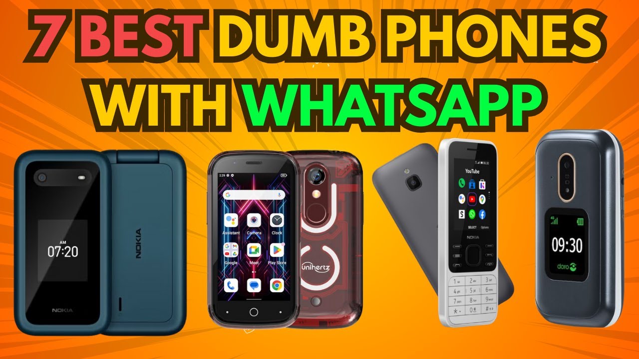 Top 7 Dumb Phones with WhatsApp 2025 - YouTube