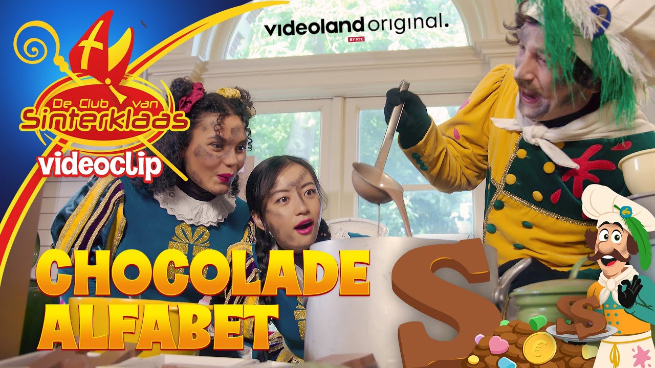 CHOCOLADE ALFABET - BAKPIET (2021) • uit Videoland serie: De Club van ...