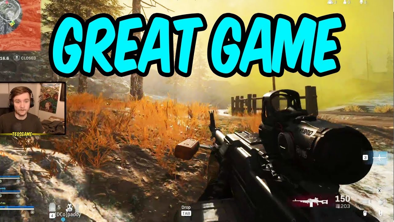 Intense COD Warzone game! - w/Paddy and Lukas - YouTube