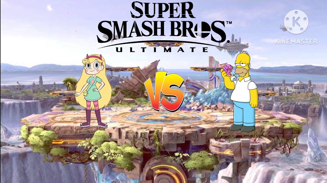 SSBU: Star Butterfly vs Homer Simpson - YouTube