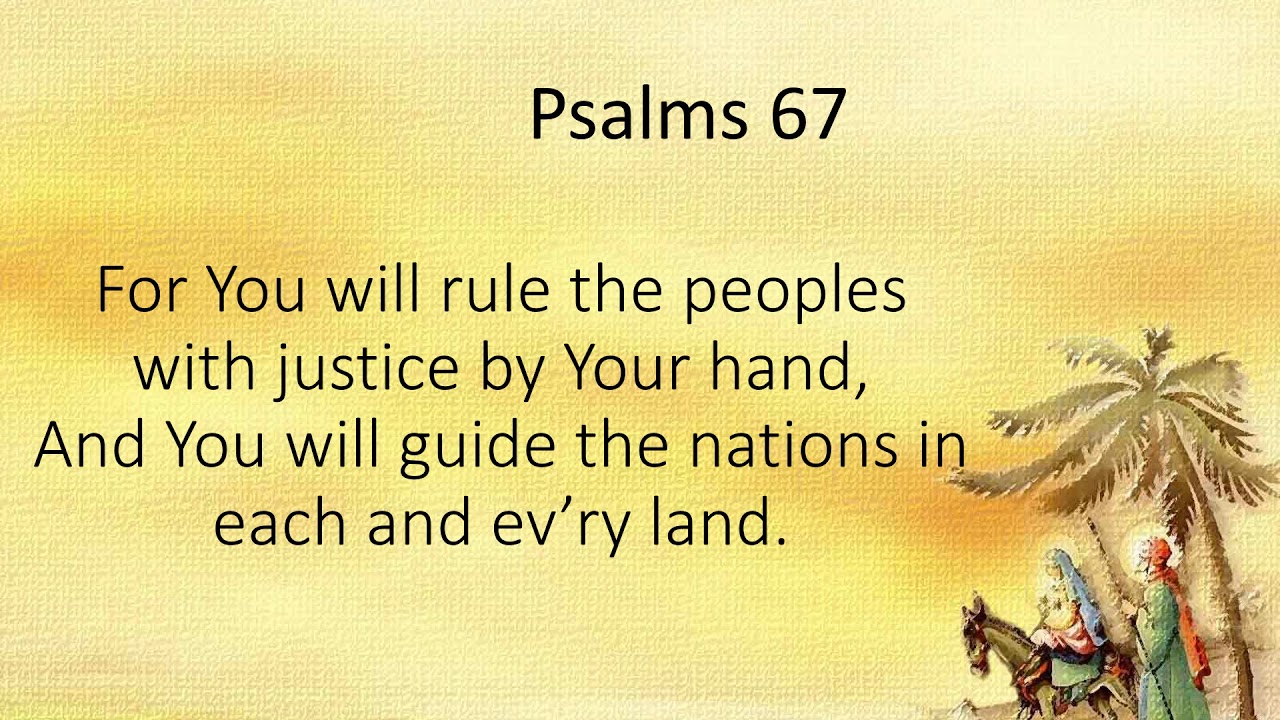 Psalms 67 2 Go tell it on the mountain - YouTube