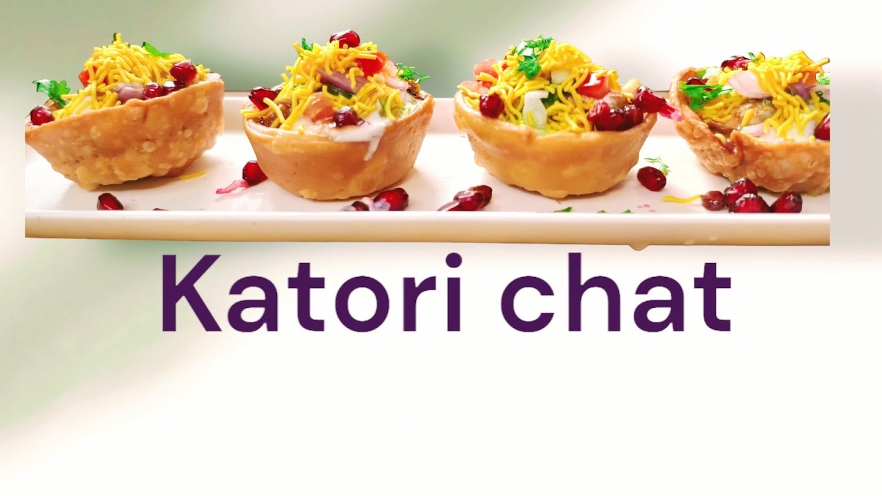 कटोरी चाट के लिए घर पे आसान तरीके से कटोरी बनाएं | katori chaat recipe ...