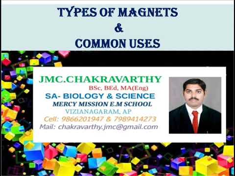 TYPES OF MAGNETS AND COMMON USES for 6Th class Science - YouTube