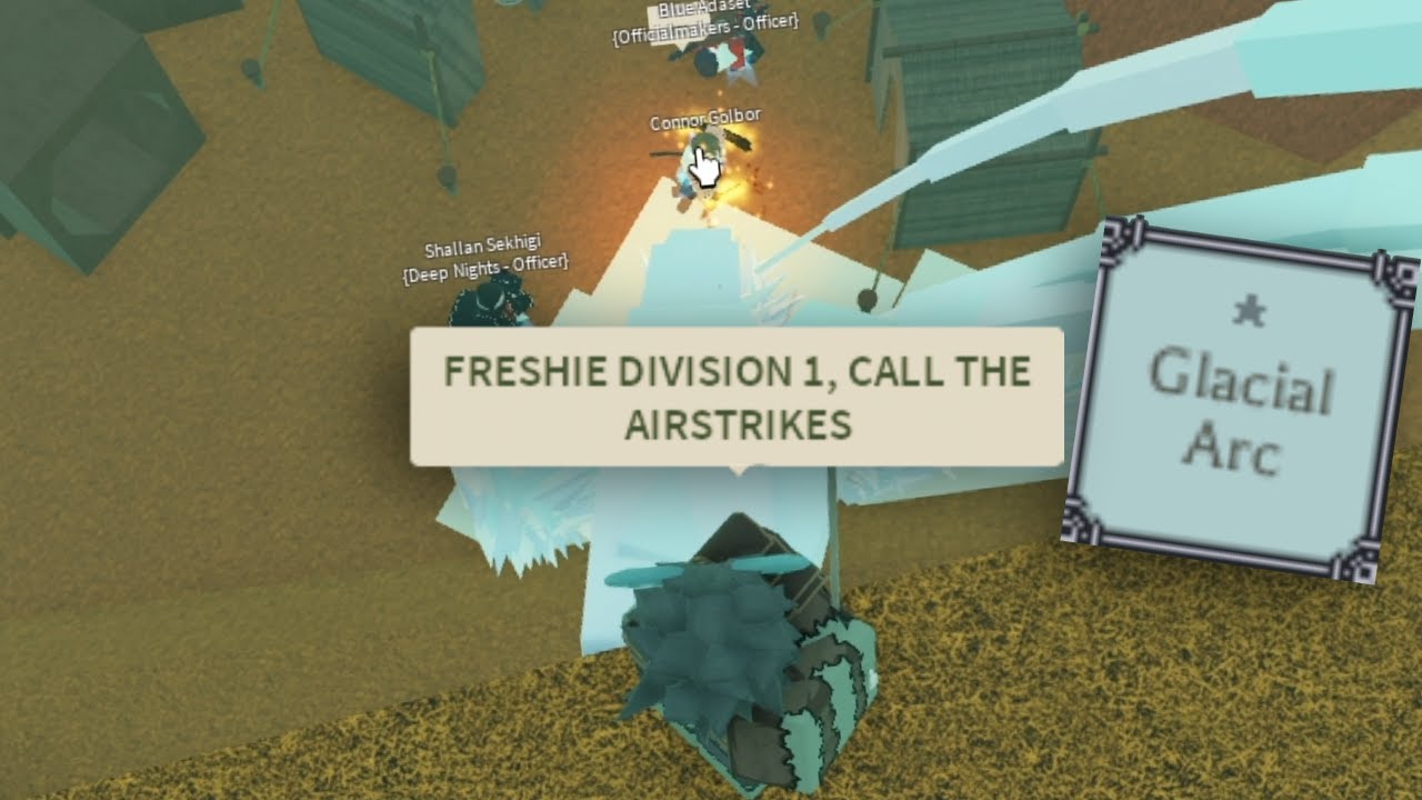 Glacial Airstrike | Deepwoken - YouTube