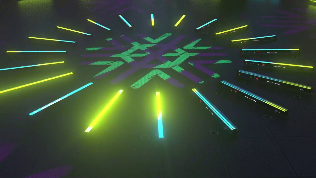 StormChaser™ Supercell by Blizzard - 224x 5050 RGB LEDs, 16 Cell Pixel ...