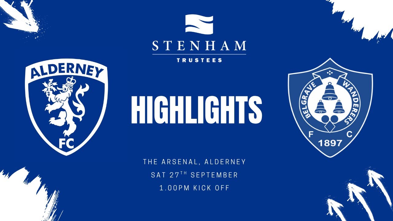 Alderney FC vs Belgrave Wanderers (27-09-25) - YouTube