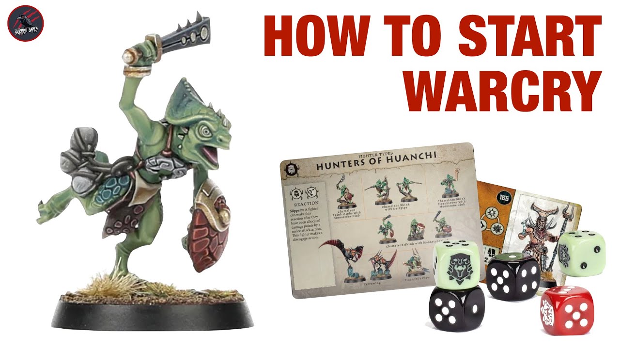 HOW TO START PLAYING WARCRY - The Rules, Tools & Warbands YOU Need To ...